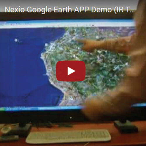 Nexio Google Earth APP Demo (IR Touch Screen) – NXO – 엔엑스오